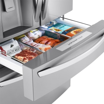 LG LRMDS3006S 36 Inch 4 Door Smart French Door Refrigerator with 29.5 ...