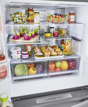 LG LRMDS3006S 36 Inch 4 Door Smart French Door Refrigerator with 29.5 ...