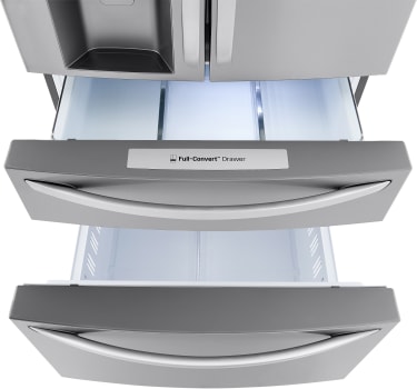 LG LRMXS3006S 36 Inch 4-Door French Door Smart Refrigerator with 30 Cu ...