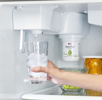 LG LRTLS2403S 33 Inch Top Freezer Refrigerator with 23.8 cu. ft. Total ...