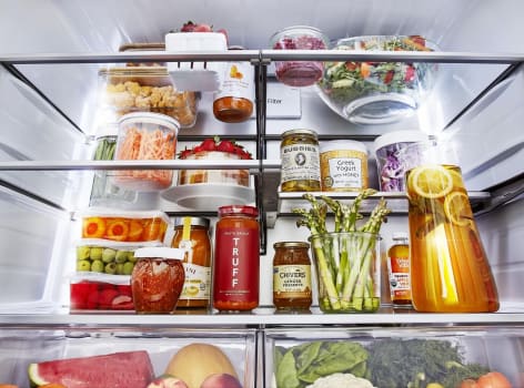 LG LRYKS3106S 36 Inch Freestanding French Door Smart Refrigerator with ...