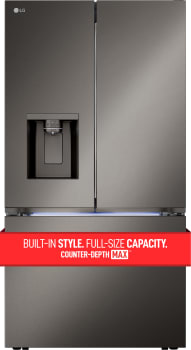 LG LRYXC2606D 36 Inch Counter-Depth MAX™ Freestanding French Door Smart ...