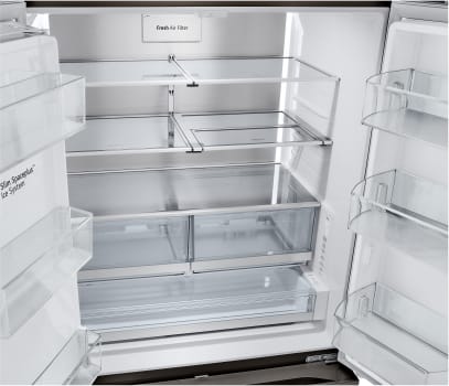 LG LRYXC2606D 36 Inch Counter-Depth MAX™ Freestanding French Door Smart ...