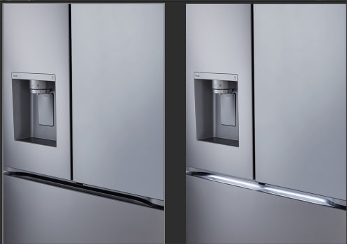 LG LRYXC2606S 36 Inch Counter-Depth MAX™ Freestanding French Door Smart ...