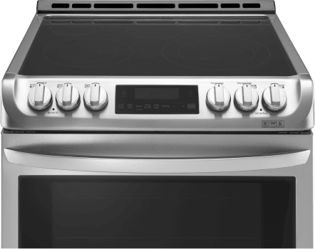 LG LSE4613ST 30 Inch Slide-in Electric Range with 5 Smoothtop Elements ...