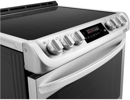 LG LSE4616ST 30 Inch Slide-In Electric Smart Range with 5 Radiant ...