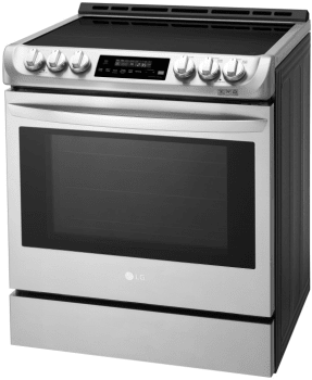 LG LSE4616ST 30 Inch Slide-In Electric Smart Range with 5 Radiant ...