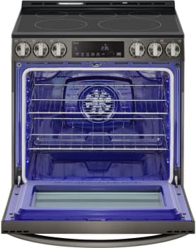 LG LSEL6333D 30 Inch Electric Slide-In Smart Range with 5 Elements, 6.3 ...
