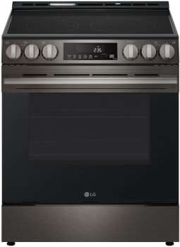 LG LSEL6333ZE 30 Inch Slide-In Smart Electric Range with 5 Radiant ...