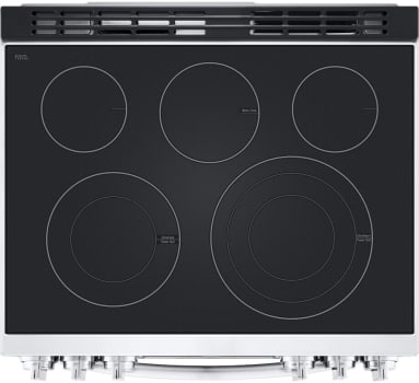 LG LSEL6337F 30 Inch Smart InstaView™ Electric Slide-In Range with 5 ...