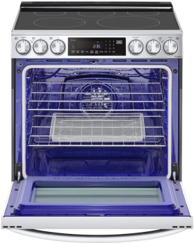 LG LSEL6337F 30 Inch Smart InstaView™ Electric Slide-In Range with 5 ...