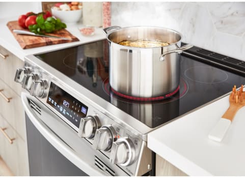 LG LSEL6337F 30 Inch Smart InstaView™ Electric Slide-In Range with 5 ...