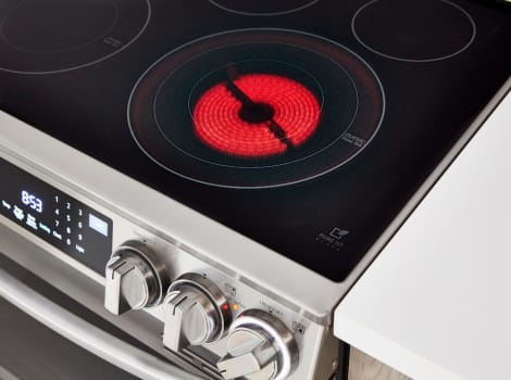 LG LSEL6337F 30 Inch Smart InstaView™ Electric Slide-In Range with 5 ...