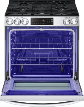 LG LSGL5831F 30 Inch Slide-In Gas Smart Range with 5 Sealed Burners, 5. ...