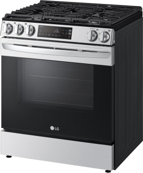 LG LSGL5831F 30 Inch Slide-In Gas Smart Range with 5 Sealed Burners, 5. ...