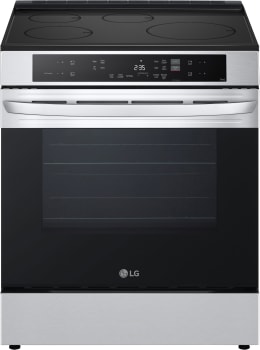 LG LSIL6332FE 30 Inch Smart Slide-In Induction Range with 4 Heating ...