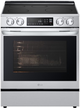 LG LSIL6334FE 30 Inch Smart Slide-In Induction Range with 4 Heating ...