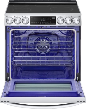 LG LSIL6336FE 30 Inch Slide-in Induction Smart Range with 5 Radiant ...