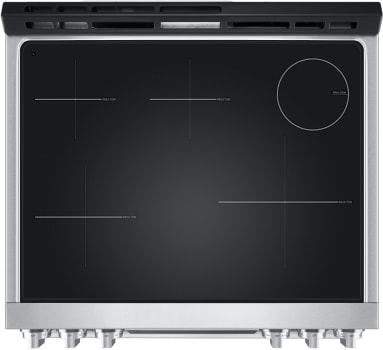 LG LSIS6338F 30 Inch Smart Slide In Induction Range with 5 Induction ...