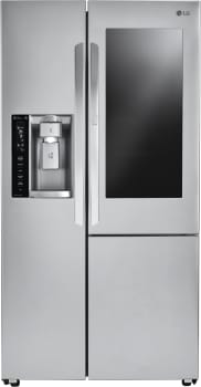 LG LSXC22396S 36 Inch Counter Depth Side by Side Smart Refrigerator ...