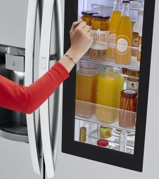 LG LSXC22396S 36 Inch Counter Depth Side by Side Smart Refrigerator ...