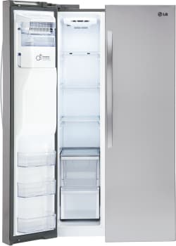 LG LSXS26326S 36 Inch Side by Side Refrigerator with 26.2 cu. ft ...