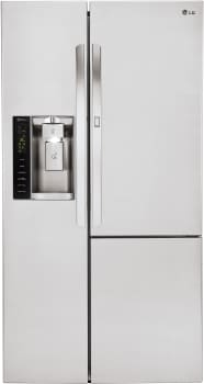 LG LSXS26386S 36 Inch Side-by-Side Refrigerator with Door-in-Door ...