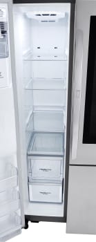 LG LSXS26396S 36 Inch Side by Side Refrigerator with 26.1 cu. ft ...