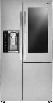 LG LSXS26396S 36 Inch Side by Side Refrigerator with 26.1 cu. ft ...