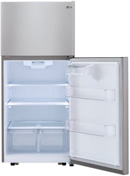 LG LTCS20030S 30 Inch Top Freezer Refrigerator with 20.2 Cu. Ft. Total ...
