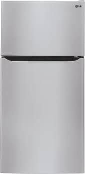 LG LTCS24223S 33 Inch Top Freezer Refrigerator with 23.8 Cu. Ft. Total ...