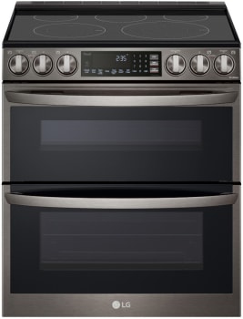 LG LTEL7337D 30 Inch Slide-In Electric Smart Range with 5 Burners ...