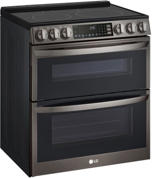 LG LTEL7337D 30 Inch Slide-In Electric Smart Range with 5 Burners ...