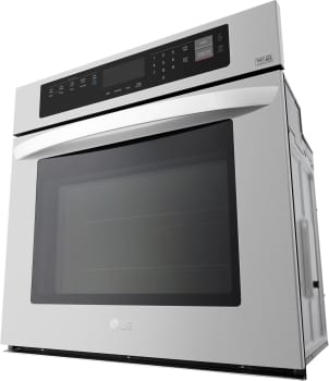 LG LWS3063ST 30 Inch Single Electric Wall Oven with Convection ...