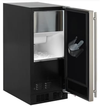 Marvel ML15CPS1RS 15 Inch Clear Ice Maker with 39.8 Lbs Daily Ice ...