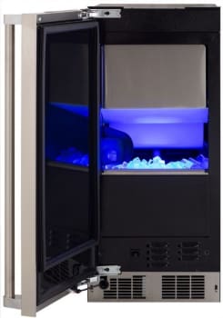 Marvel MP15CLP2LP 15 Inch Clear Ice Maker with 39.83 Lbs. Daily Ice ...