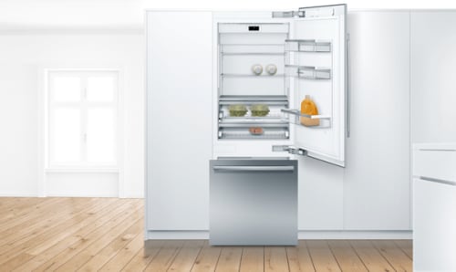 Bosch B30BB935SS 30 Inch Built-In Bottom Mount Smart Refrigerator with ...