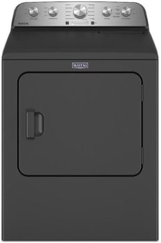 Maytag MED5430PBK 29 Inch Front Load Electric Dryer with 7.0 cu ft ...