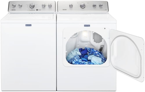 Maytag MEDC465HW 29 Inch Electric Dryer with 7.0 Cu. Ft. Capacity ...