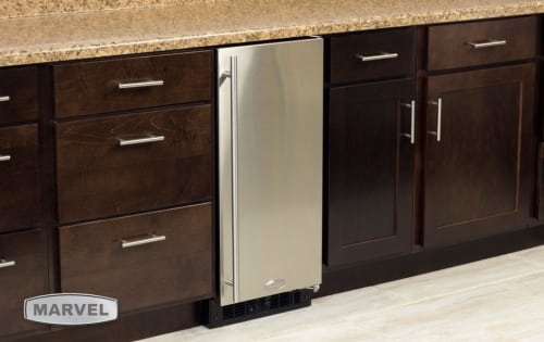 Marvel ML15CRS1RS 15 Inch Crescent Cube Ice Maker with 15 Lbs. Ice ...