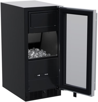 Marvel MLCP215SS81A 15 Inch Built-In Clear Ice Machine with 39 lbs ...