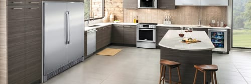 Electrolux EXREFR1 Side-by-Side Column Refrigerator & Freezer Set with ...