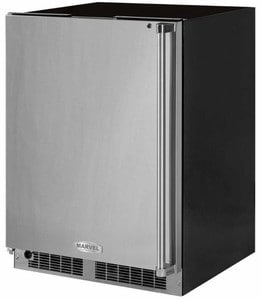 Marvel MP24FAS4LS 24 Inch Built-In Counter Depth Freezer with 4.6 cu ...