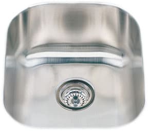 Hamat MS17081 16 Inch Undermount Single Bowl Stainless Steel Bar/Prep ...