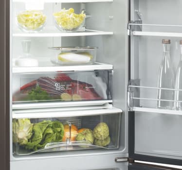 Fagor FCA86ART 13.0 cu. ft. Counter-Depth Bottom-Freezer Refrigerator ...