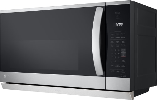 LG MVEL2125F 30 Inch Over-the-Range Smart Microwave Oven with 2.1 cu ...