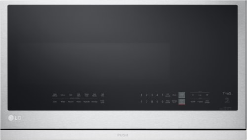 LG MVEL2137F 30 Inch Over-the-Range Smart Microwave Oven with 2.1 cu ...