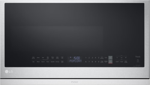 LG MVEL2137F 30 Inch Over-the-Range Smart Microwave Oven with 2.1 cu ...