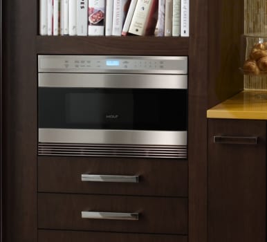 Wolf MWD242US 24 Inch Built-in Microwave Drawer with 1.0 cu. ft ...