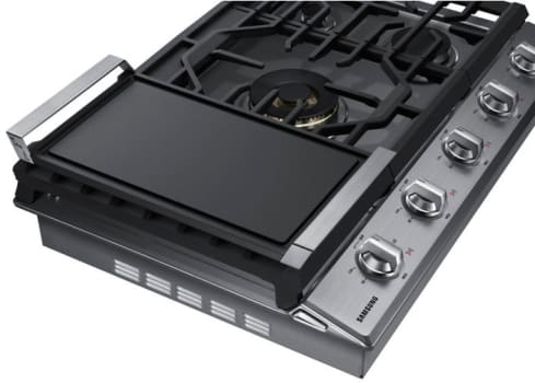 Samsung NA36N7755TS 36 Inch Smart Gas Cooktop with 5 Sealed Burner ...